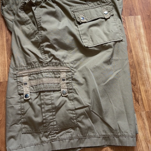 Haband | Shorts | Haband Traveler Beige Polyester Cotton Snap Cargo ...